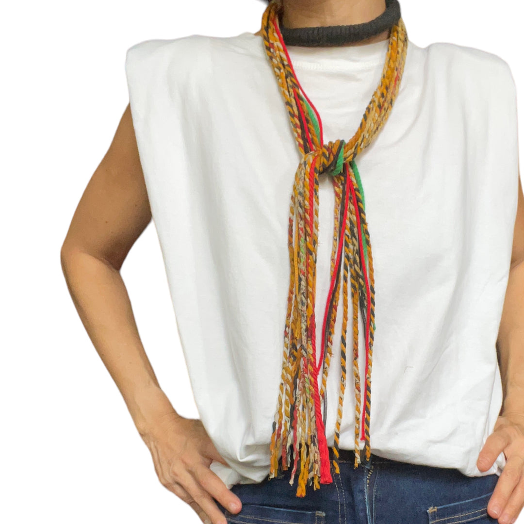 Sheena Handwoven High Priestess Rope Necklace – Bound.sg