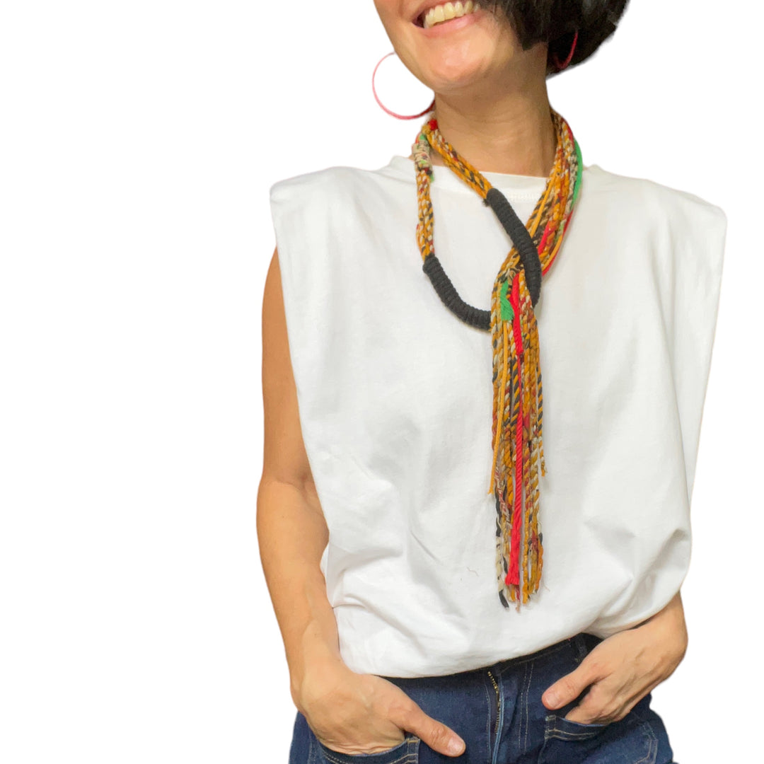 Sheena Handwoven High Priestess Rope Necklace – Bound.sg